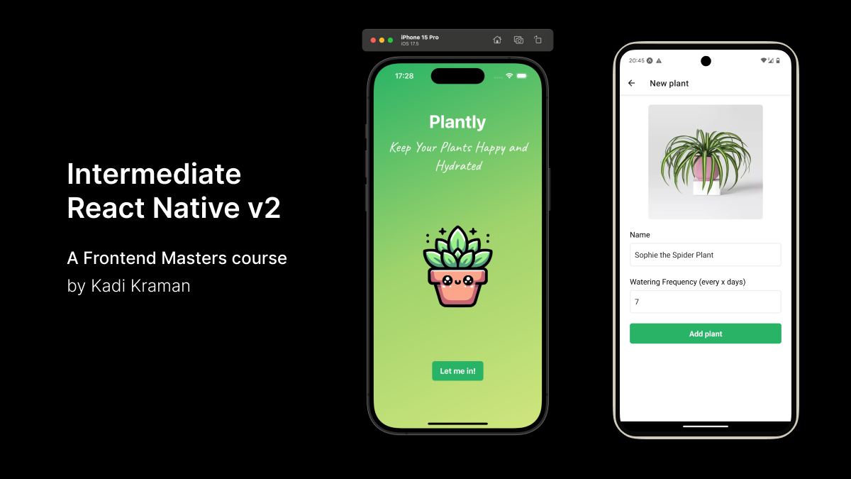 Development build | Intermediate React Native v2